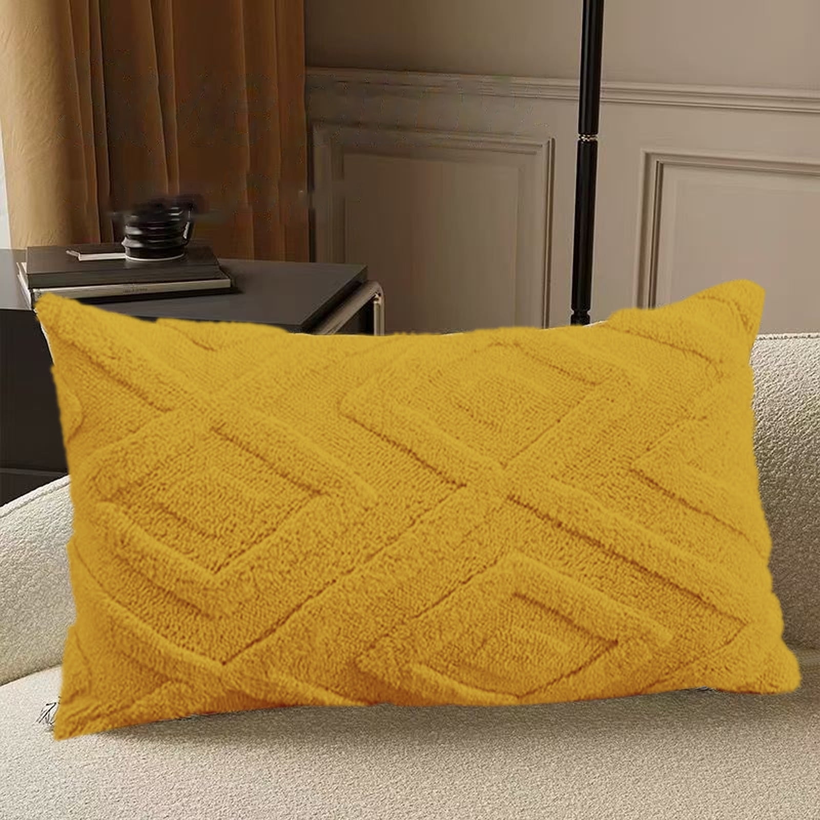 Mlkoz Home decor, One Sided Pattern Pillow Cover Cushion Cover Sofa ...