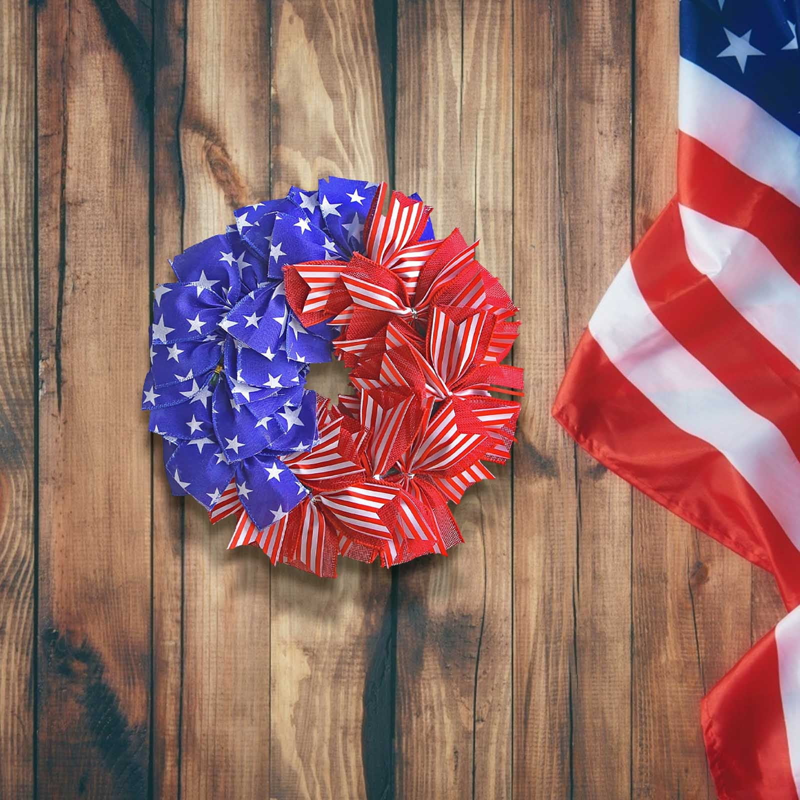 Mlkoz Independence Day Decorations, Independence Day Flower Wreath Door ...