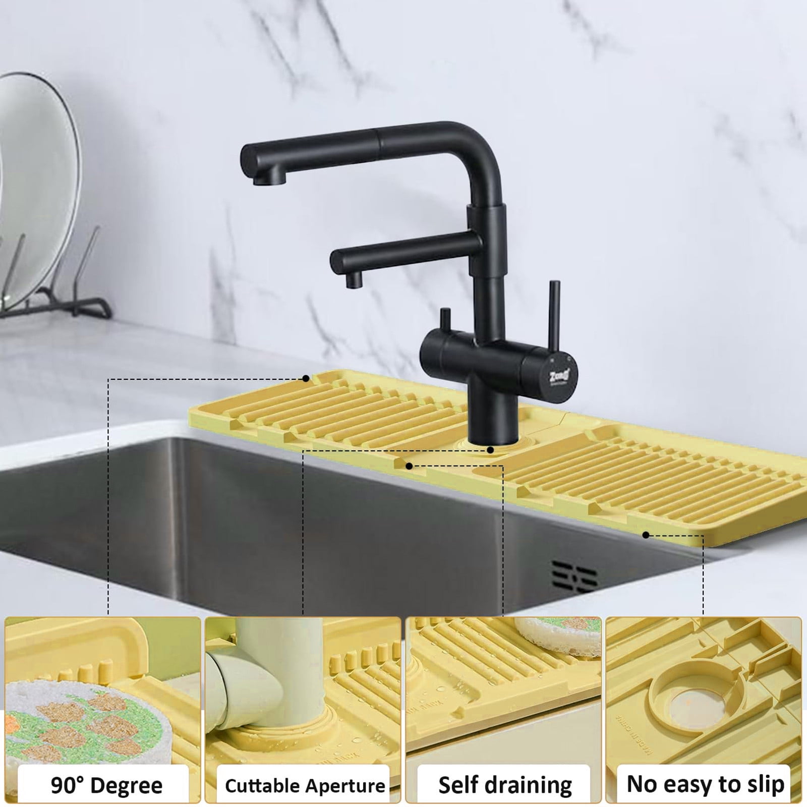 Mlkoz Office Storage, Drainage Mat Raised Ramp New Sink Drainage ...