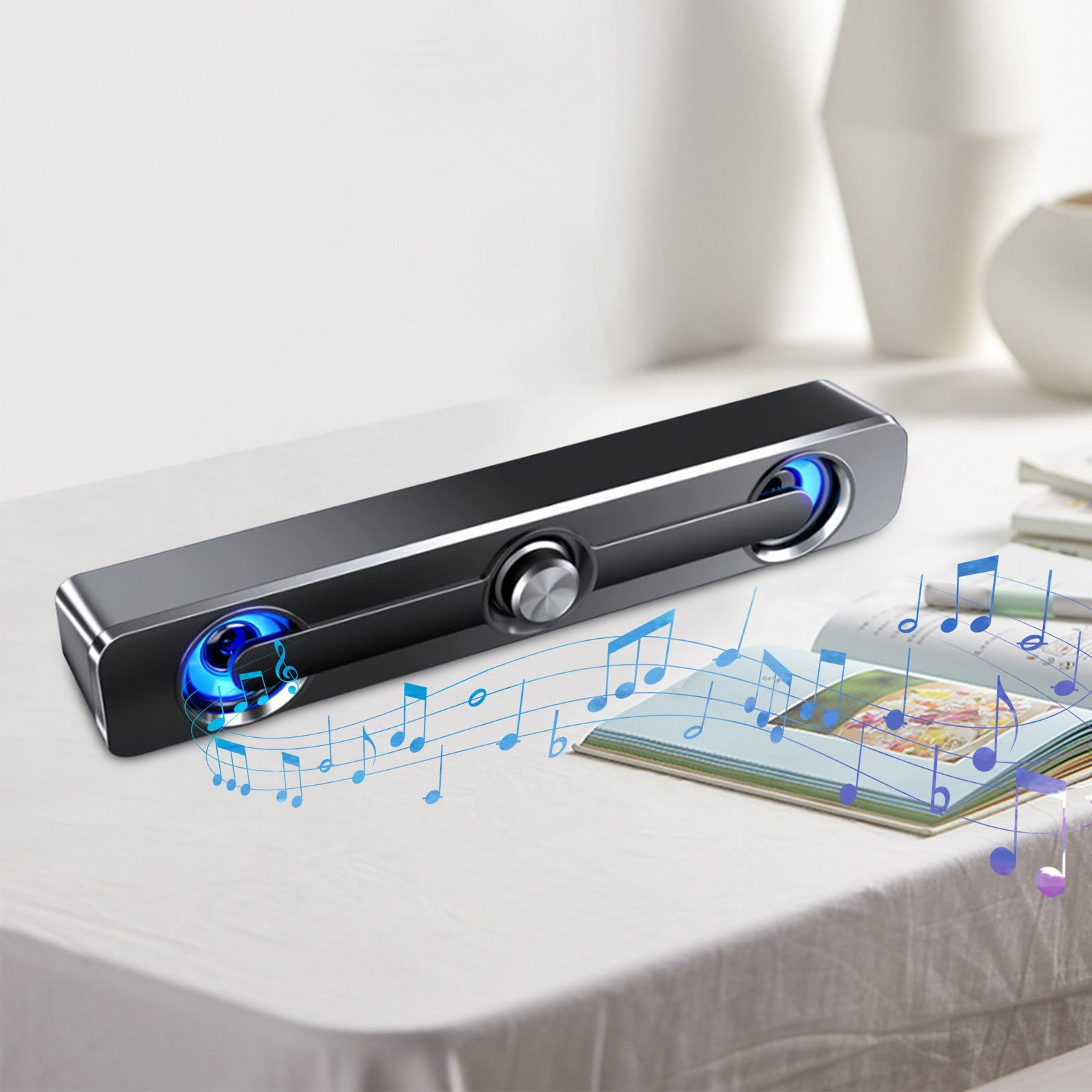 Mlkoz Office Supplies, Computer Audio Speaker Desktop Home Small ...