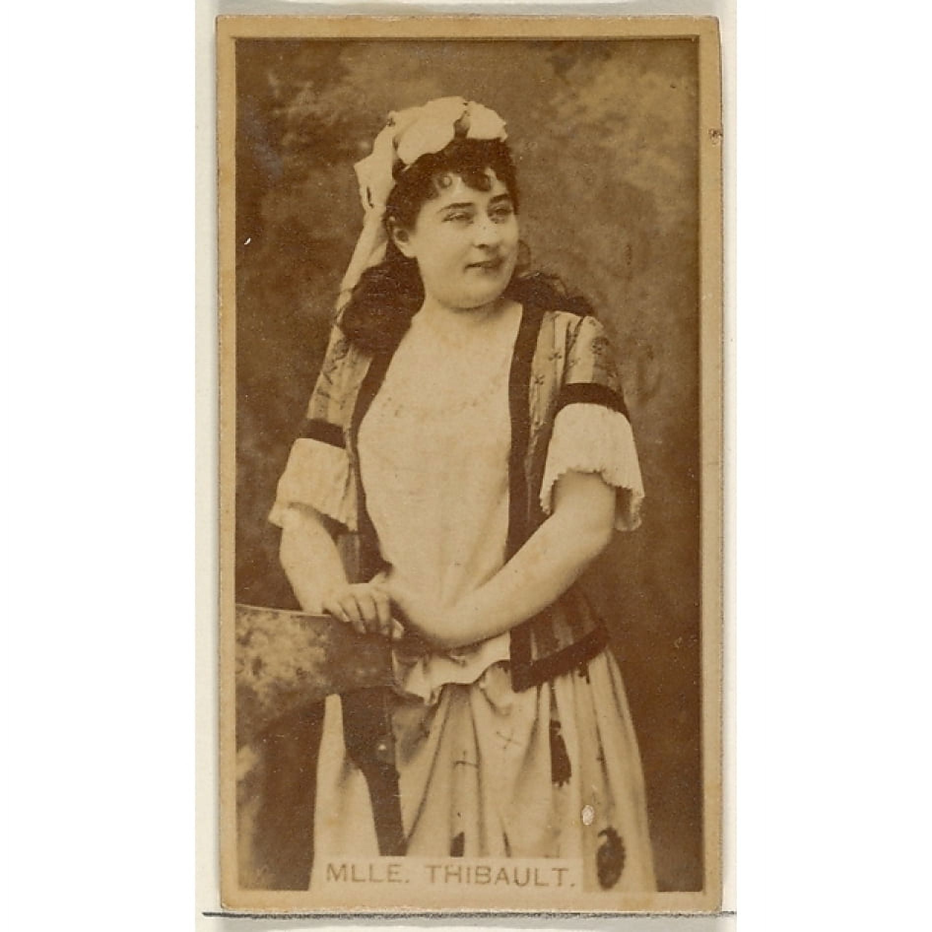 Mlle. Thibault from the Actors and Actresses series (N45 Type 8) for ...