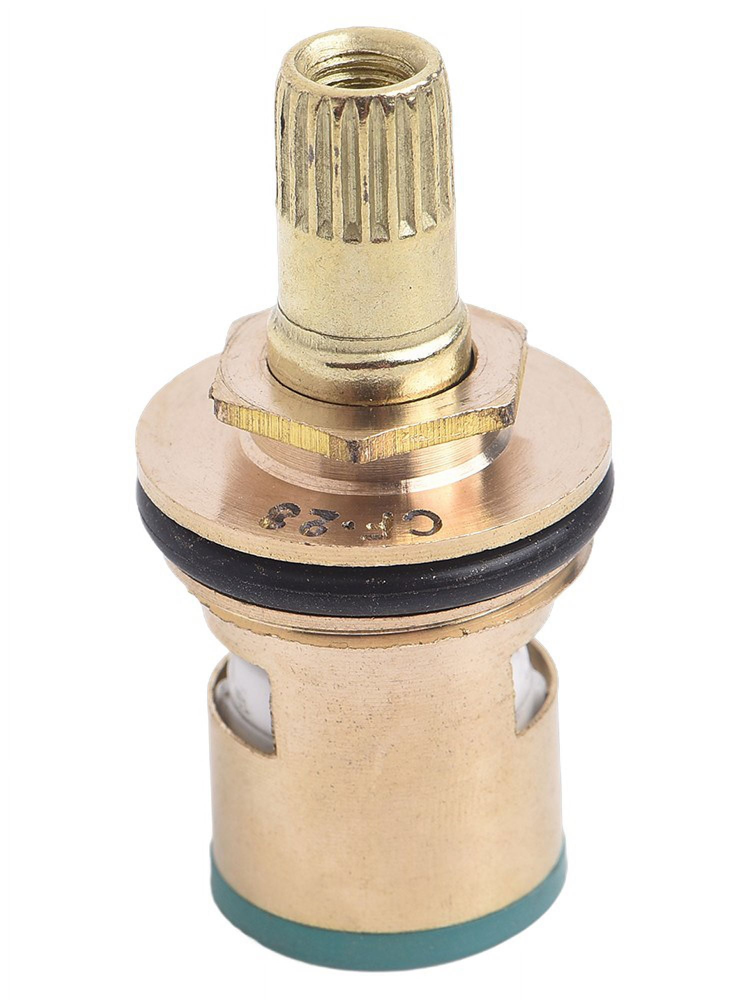 Mlless 1/2" Ceramic Disc Faucet Cartridge for Quarter Turn Valve ...