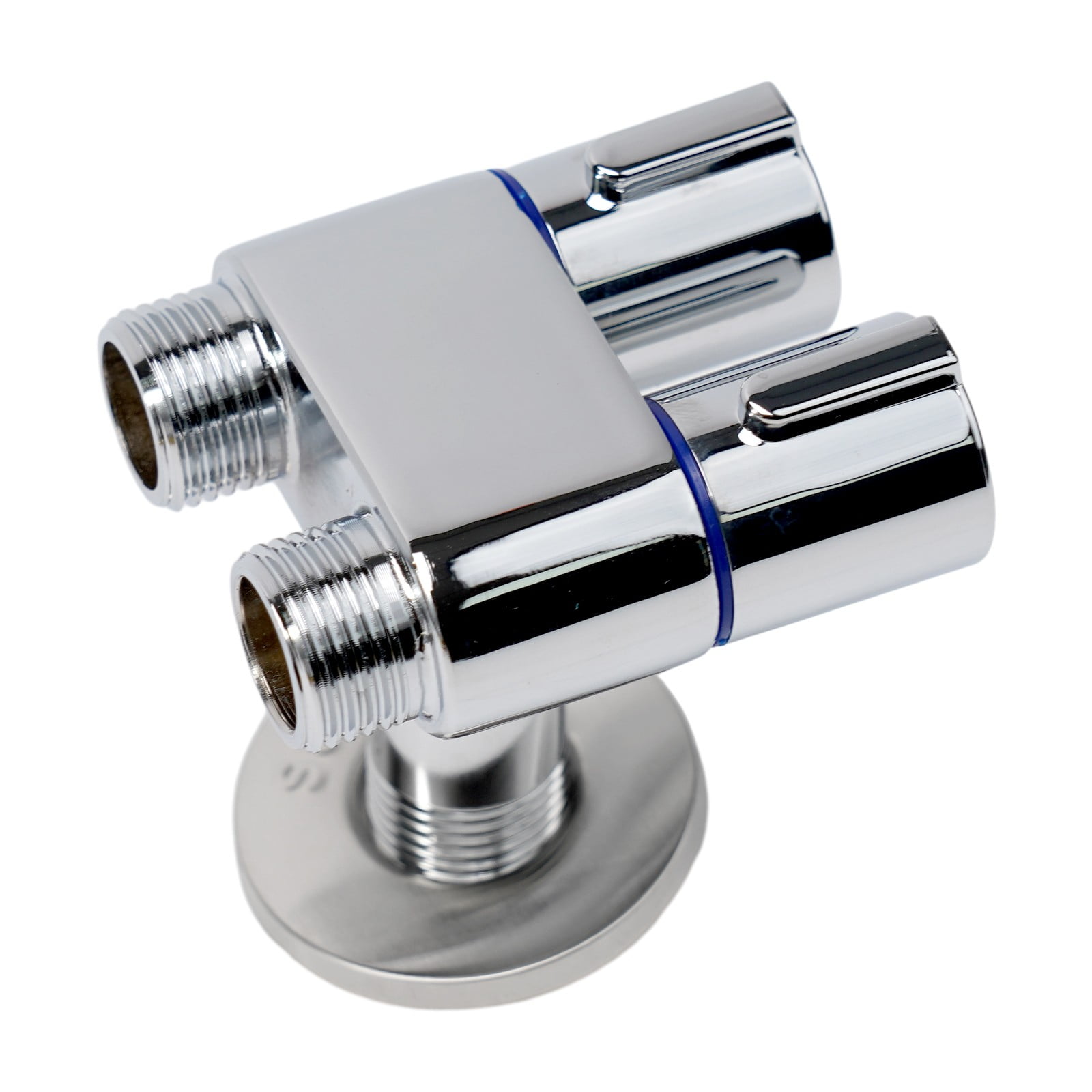 Mlless 1-In-2-Out Dual Control Valve for Mini Shower, Stainless Steel ...