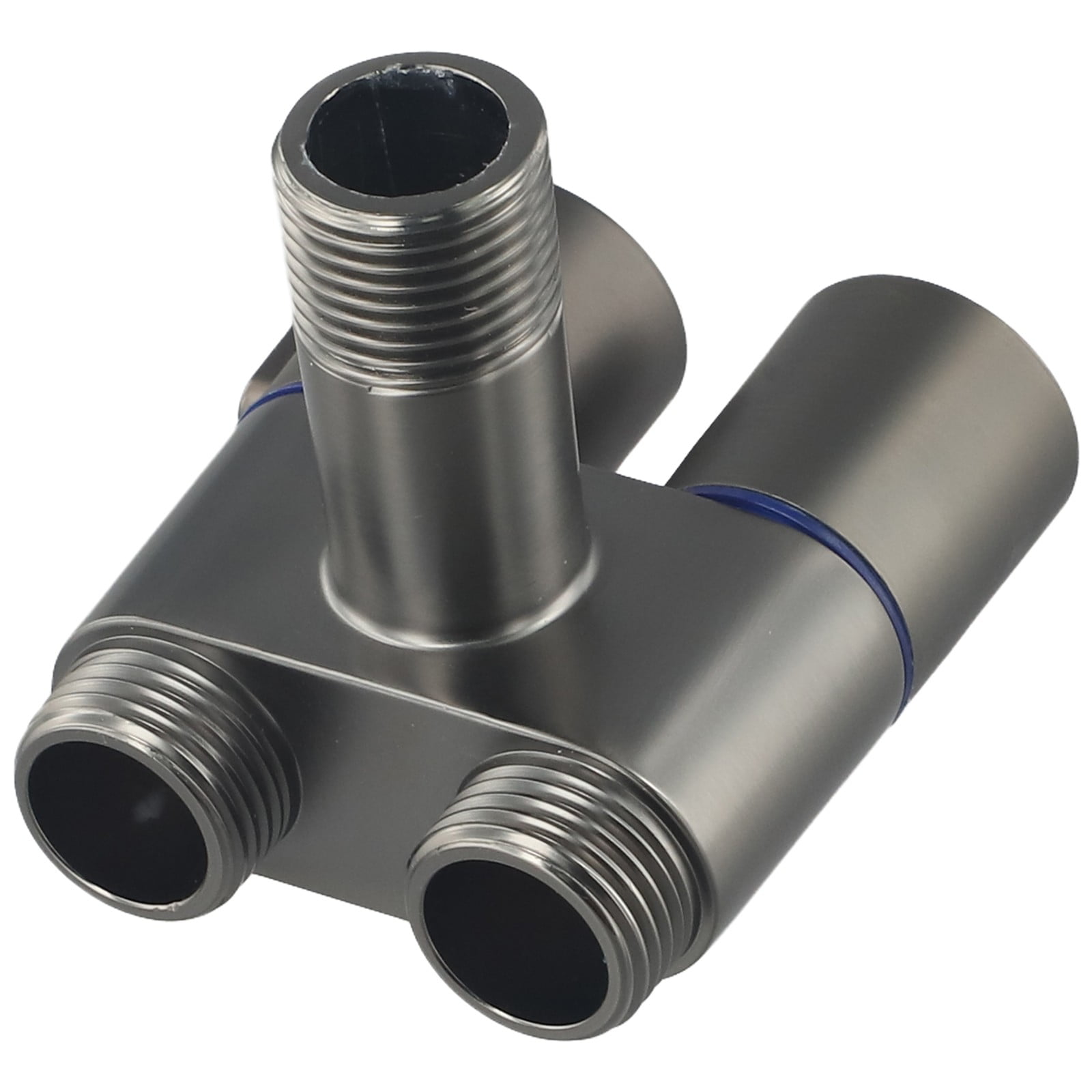 Mlless 1-In-2-Out Dual Control Valve for Shower, Stainless Steel, Easy ...