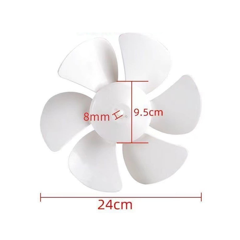 Mlless 10 Inch 8 Inch 6 Inch Exhaust Fan Blades for Electric Fans ...