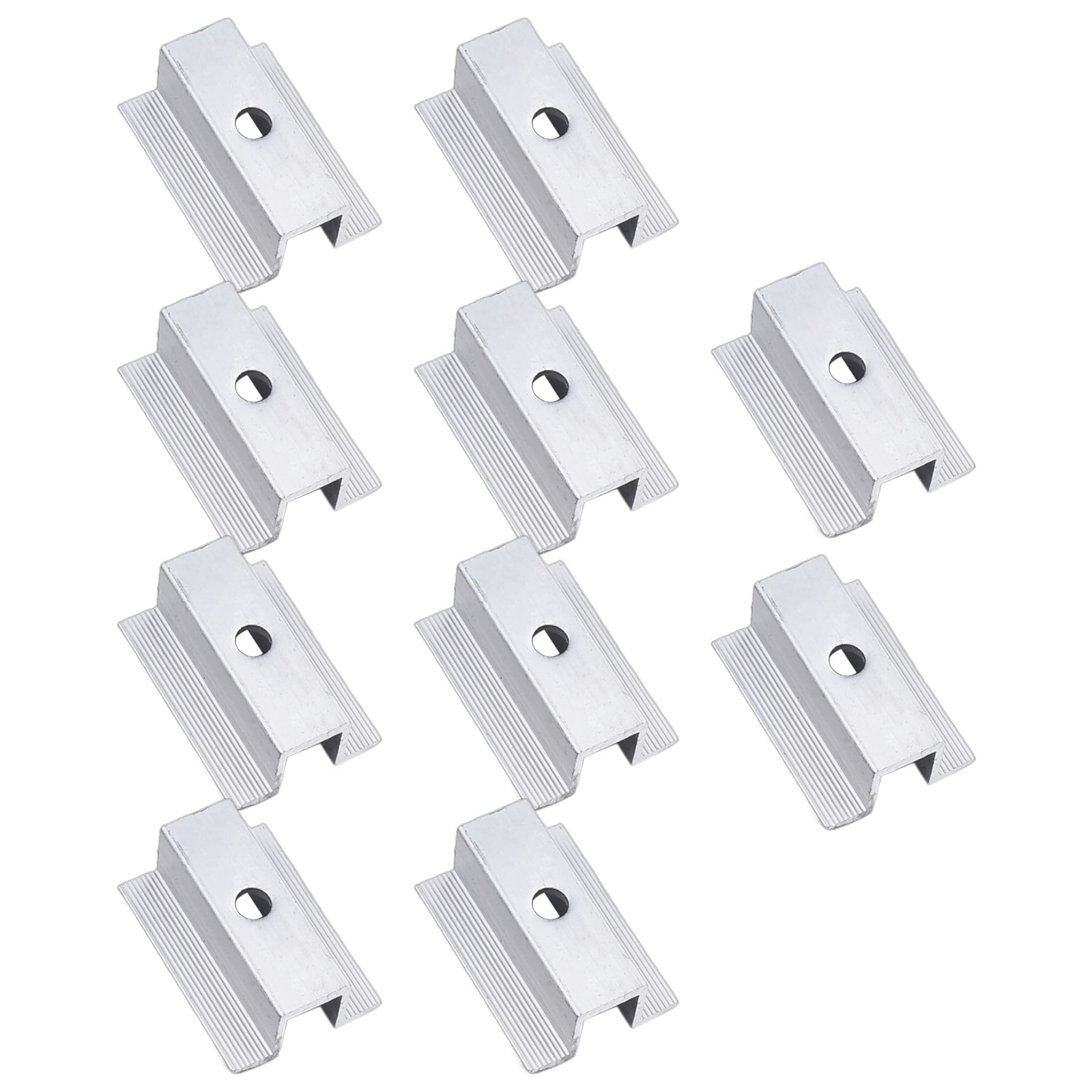 Mlless 10X 3.5MM Solar Middle Clamp for 25-50MM Aluminum Alloy Solar ...