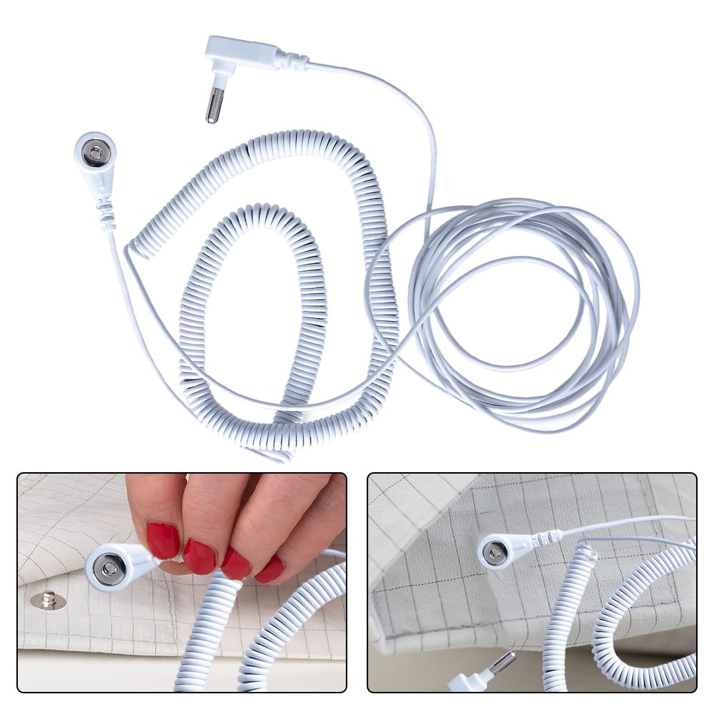 Mlless 15 Foot Grounding Cord for Grounding Sheets, Mats and ESD Safety ...