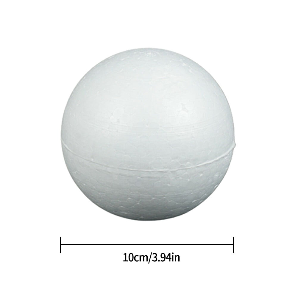 Mlless 1Pcs 6cm/7cm/8cm/9cm/10cm/12cm White Modelling Craft Polystyrene ...
