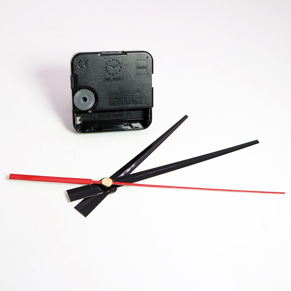 Mlless 24-Hour Quartz Clock Movement Replacement Parts with Metal Hands ...