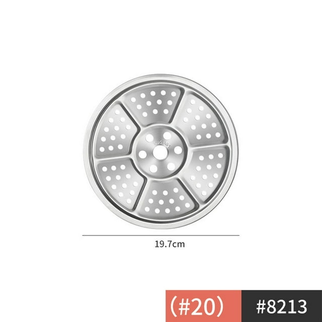 Mlless 304 Stainless Steel Round Steamer Tray for Pressure Cookers 15 ...