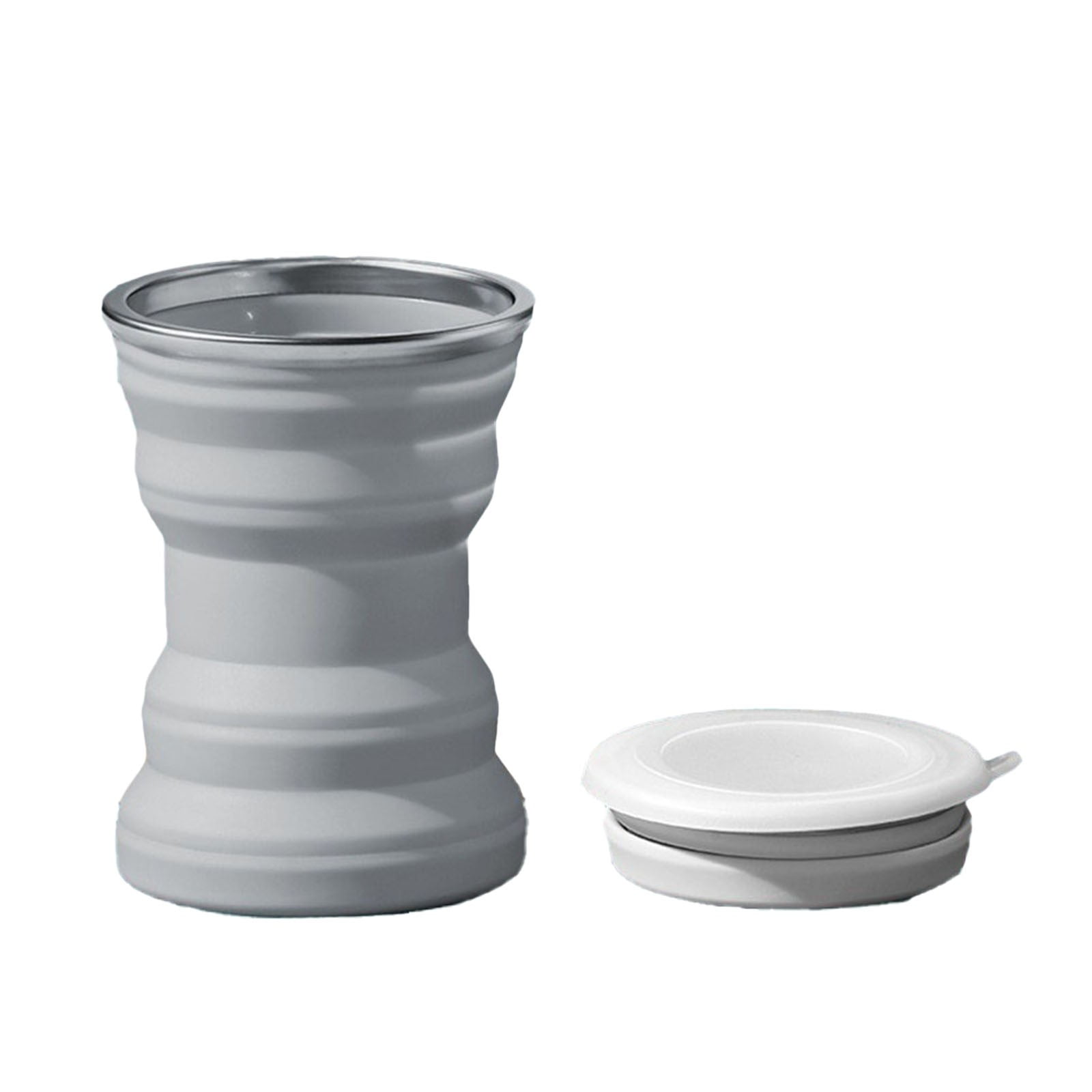 Mlless 320ml Silicone Collapsible Folding Water Cup for Outdoor ...