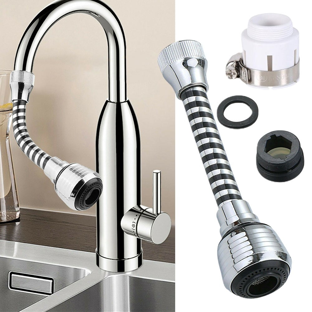 Mlless 360° Flexible Faucet Extender for Kitchen Sink Tap Spray Head ...