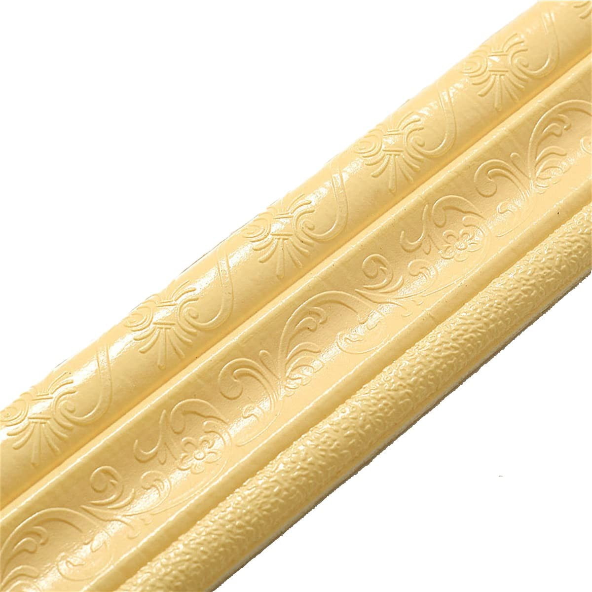 Mlless 3D Foam Wall Edge Strip Trim Lines Self-Stickers Skirting Decor ...