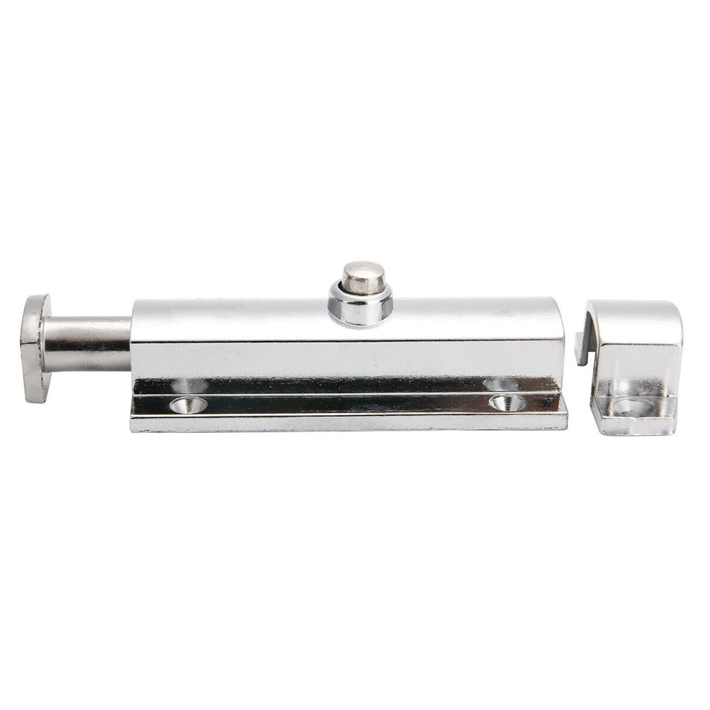 Mlless 4-Inch Chrome Plated Door Sash Security Bolt for Cabinets and ...