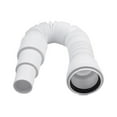 Mlless 50mm 1M Extendable Flexible Shower Waste Pipe for Bath ...