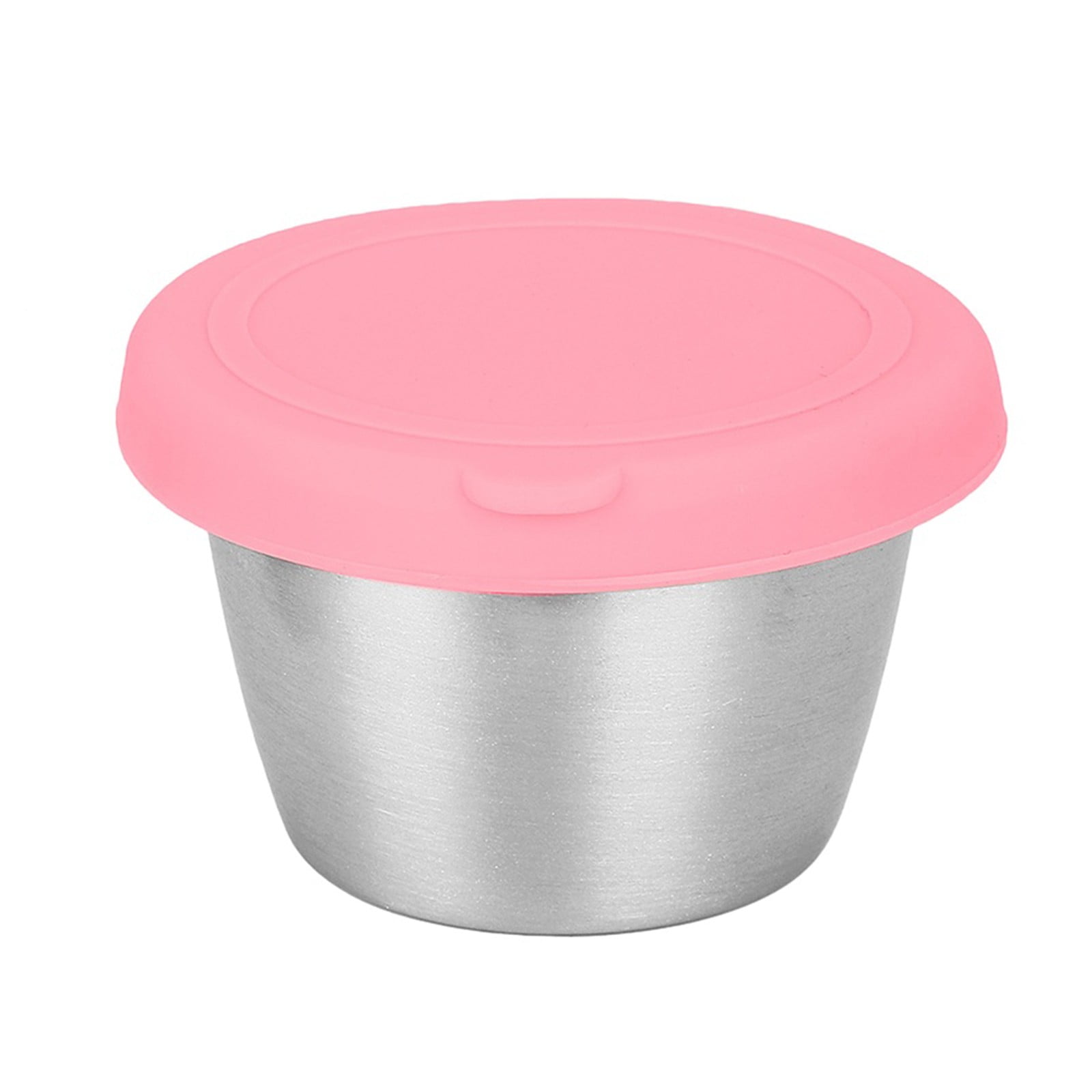 Mlless 70ml Condiment Container Salad Box Sauce Cup Stainless Steel ...