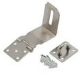 Mlless 90 Degrees Stainless Steel Latch Lock Hasp for Padlock Door Shed ...