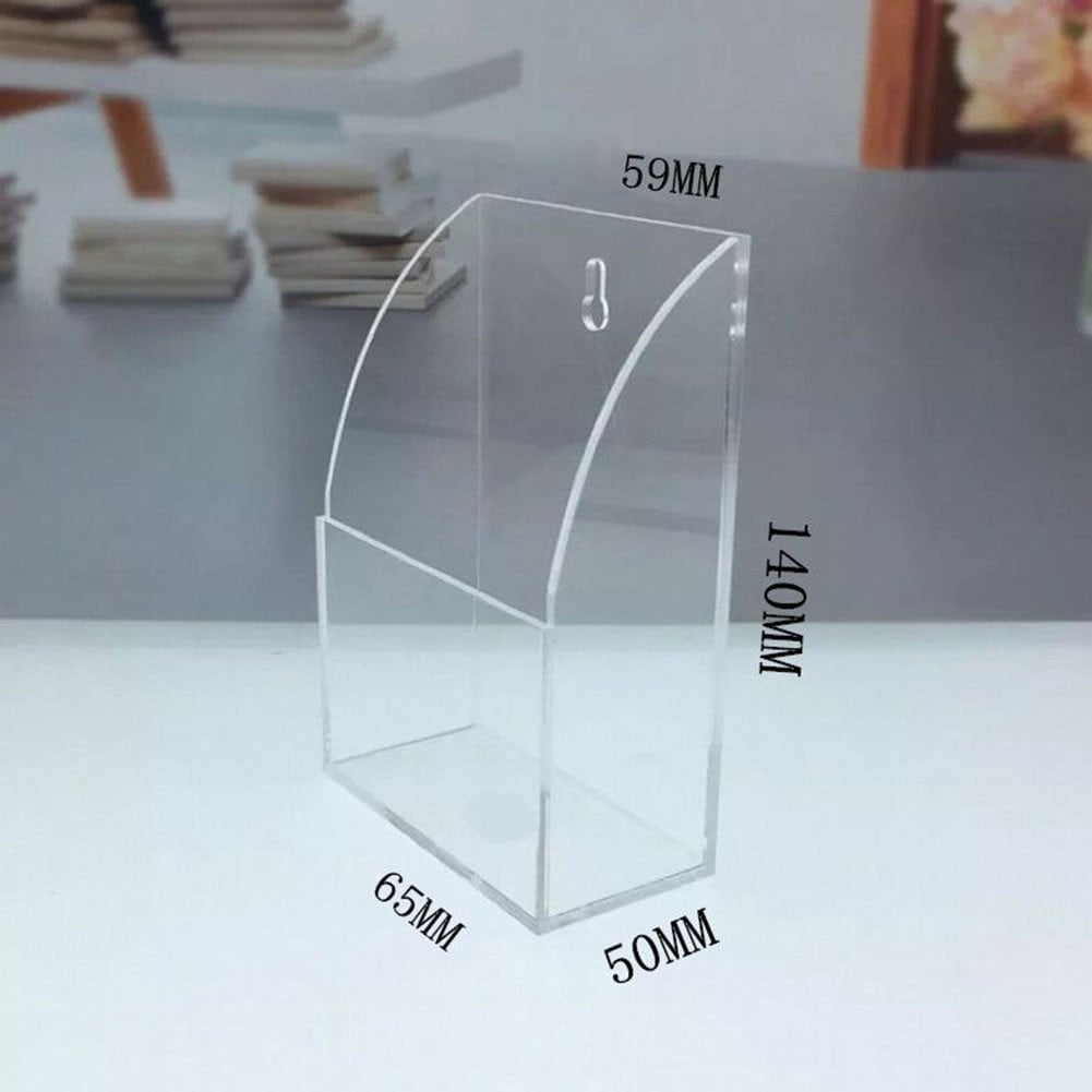 Mlless Acrylic Wall Mount Remote Control Holder for TVs and Air ...
