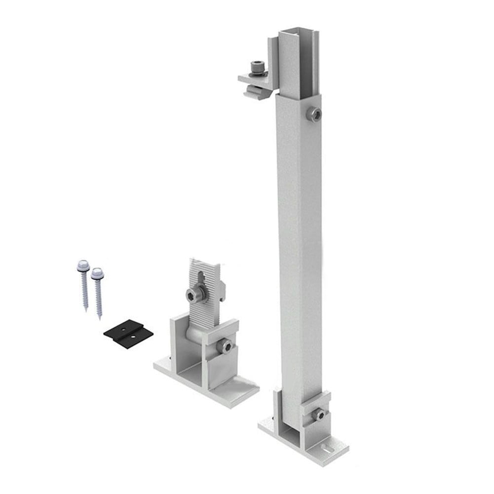 Mlless Adjustable Solar Panel Roof Bracket Mounting Stand for 15-30 ...