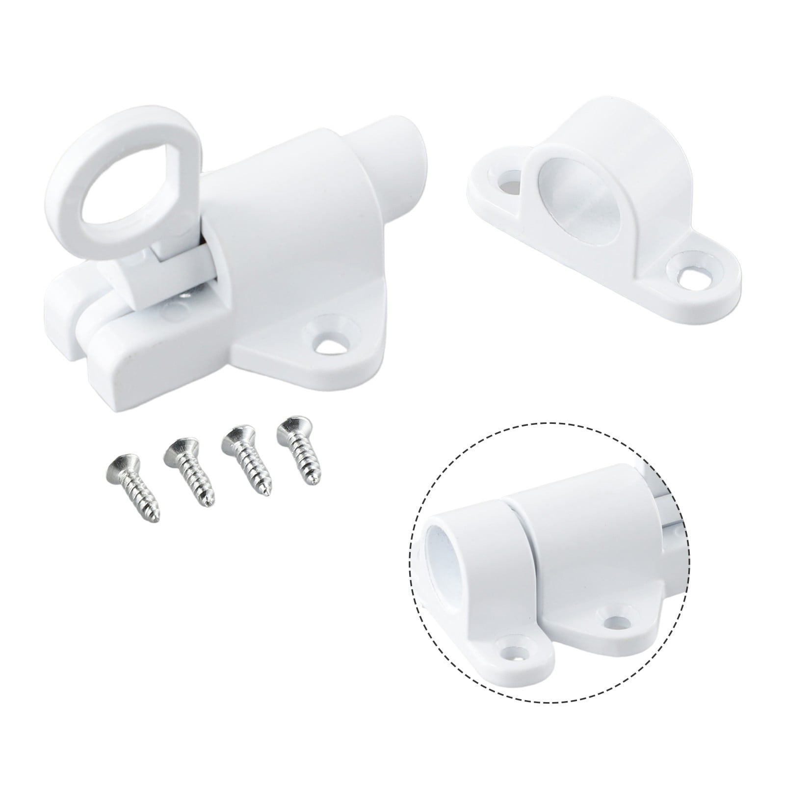 Mlless Aluminium Alloy Door Latch for Attic Loft Ceiling Hatch Security ...