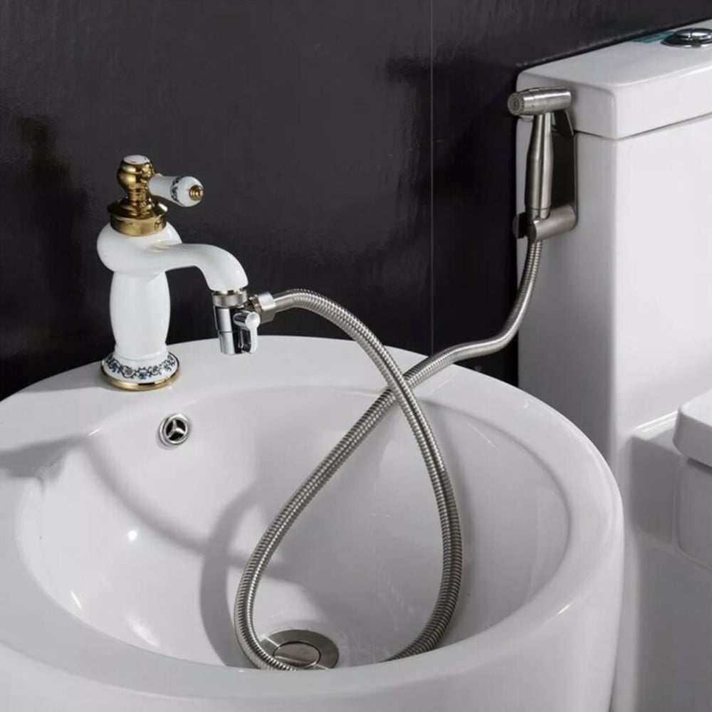 Mlless Brass Sink Valve Diverter Faucet Splitter Adapter for M22 x M25 ...