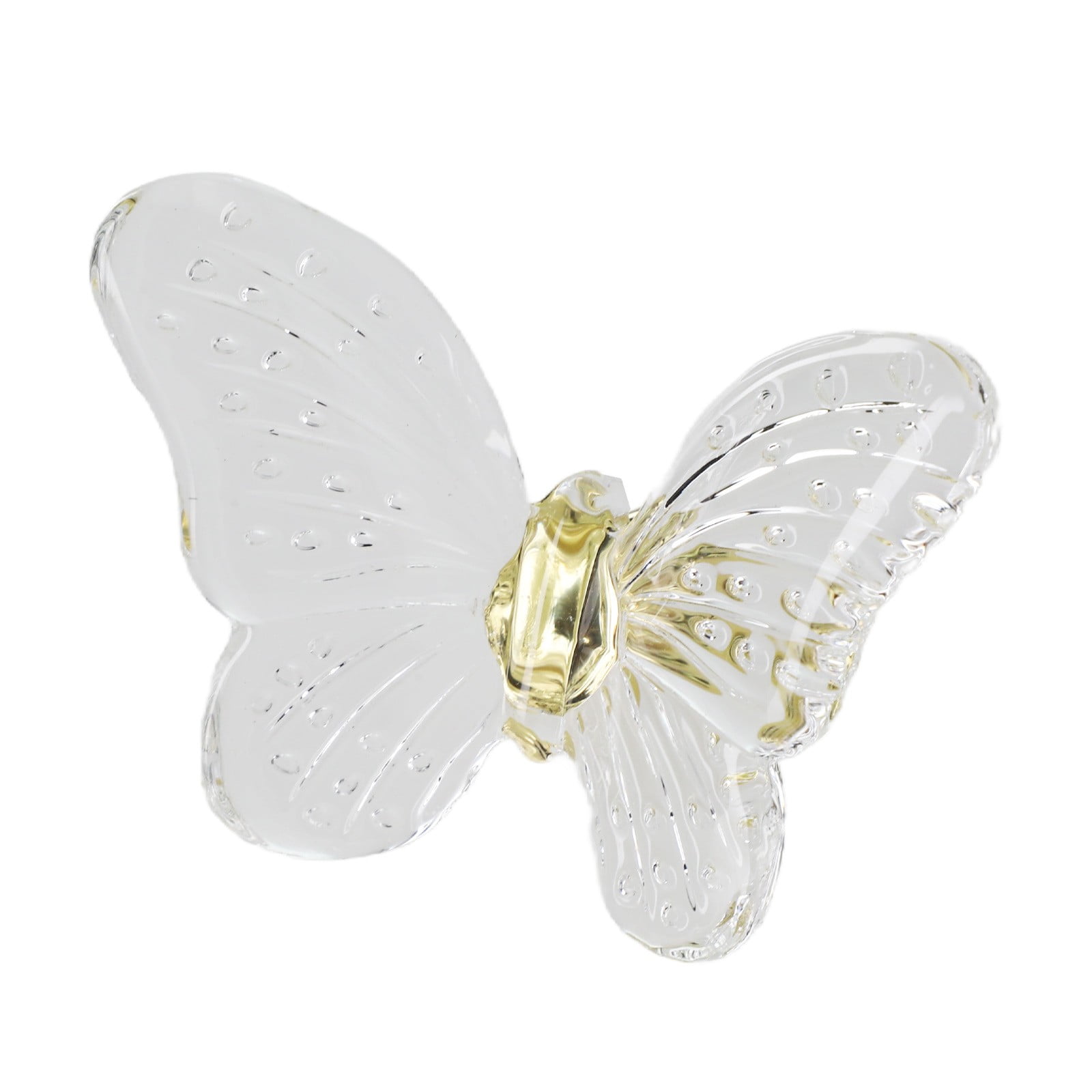 Mlless Butterfly Drawer Pulls for Cabinets, Clear Glass Knobs for ...