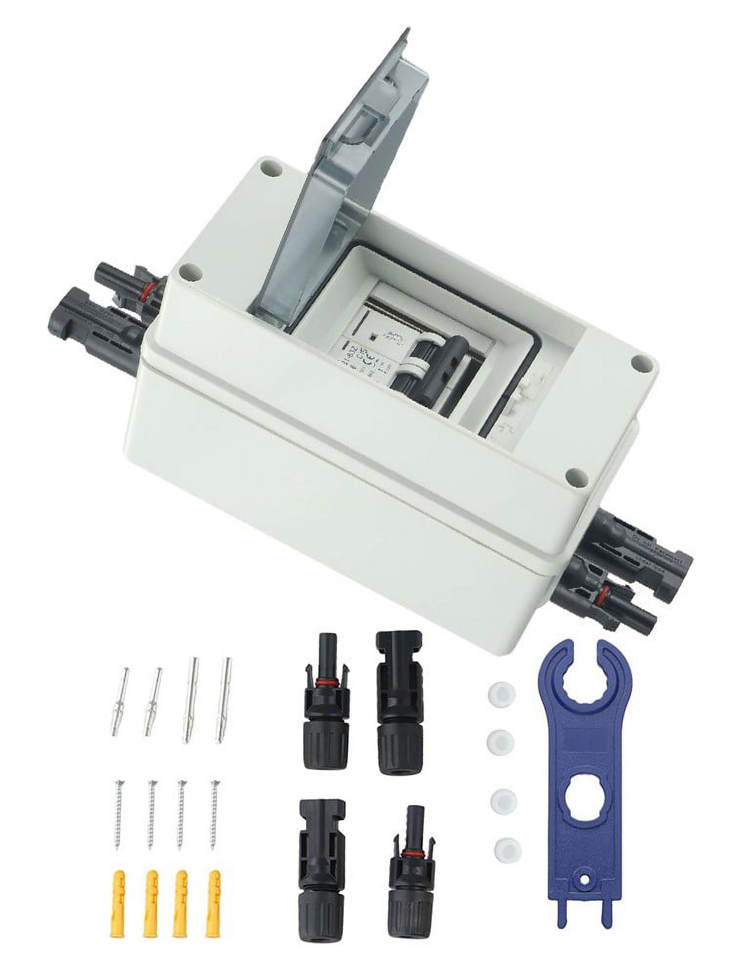 Mlless DC Isolator Switch PV Circuit Breaker 2Pin 15A 30A 40A with ...