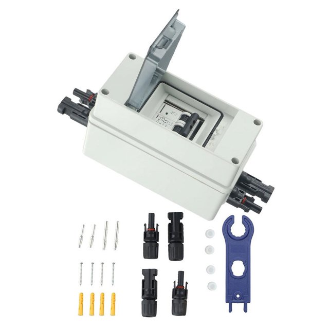 Mlless DC Isolator Switch PV Circuit Breaker 2Pin 15A 30A 40A with ...