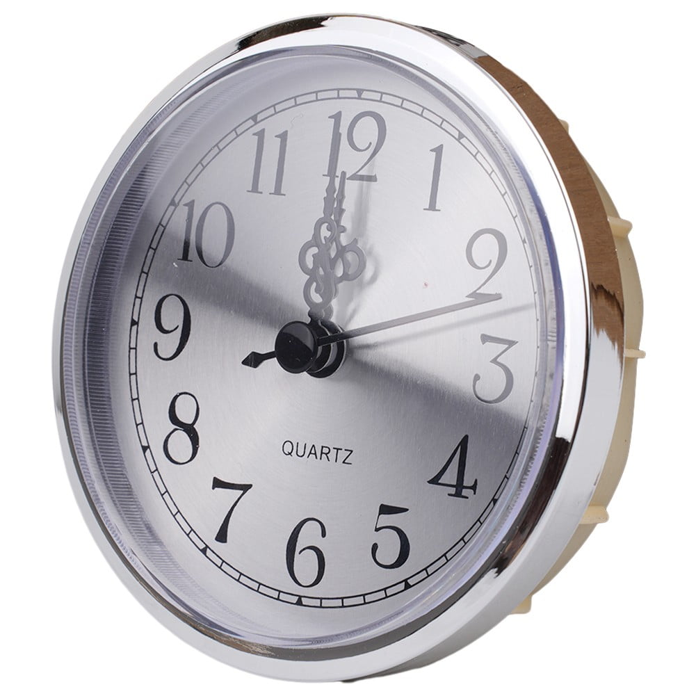 Mlless DIY 90MM Quartz Clock Insert for Replacement with Arabic Numbers ...