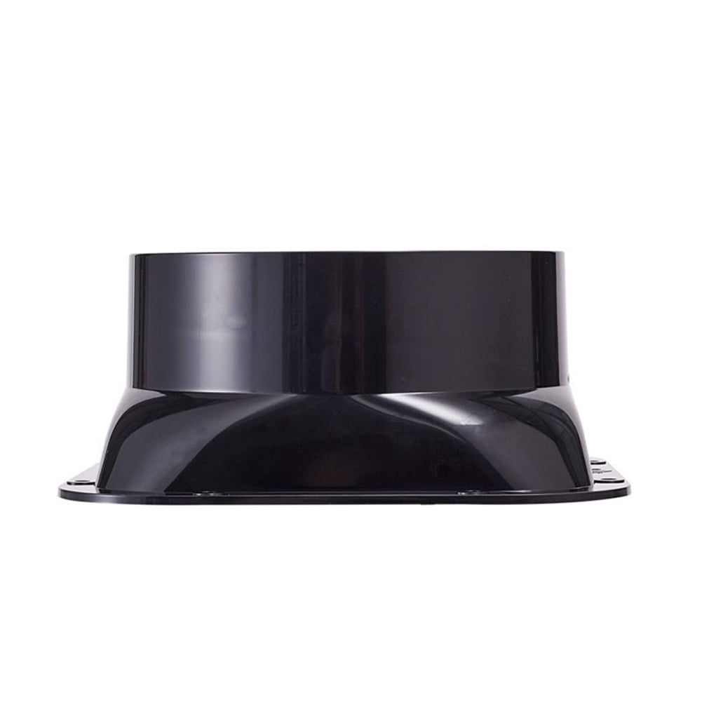 Mlless Duct Connector Square Flange ABS Plastic for 100/150mm Diameter ...