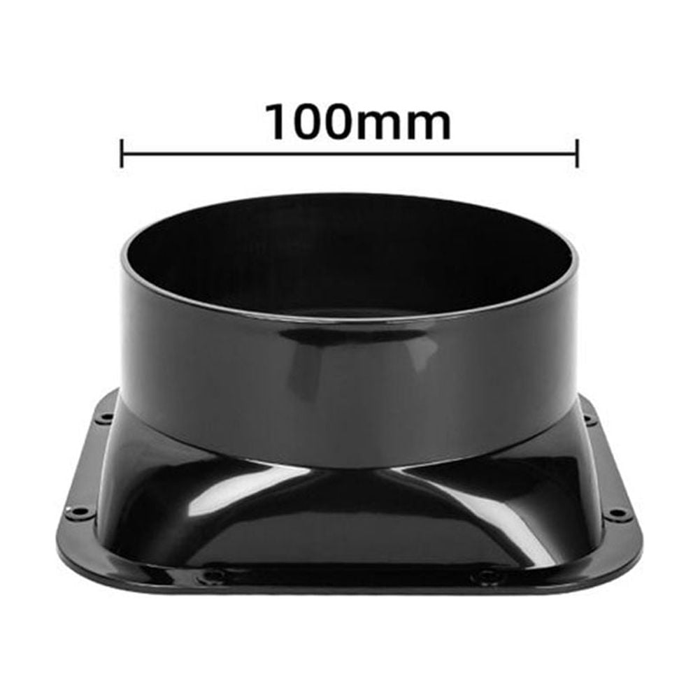 Mlless Duct Connector Square Flange for 100-300mm Diameter Hose Check ...