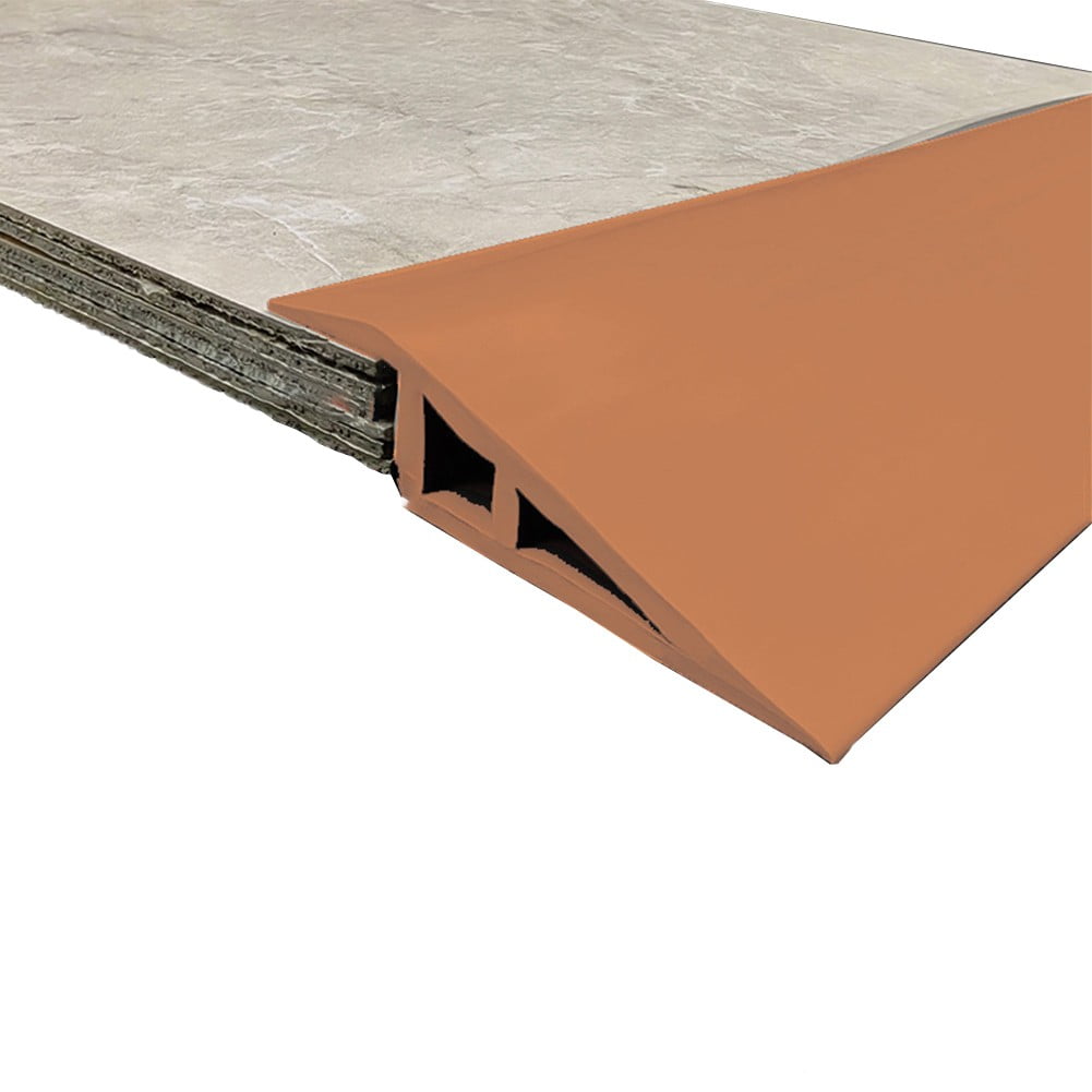 Mlless Floor Transition Strip for Laminate Flooring, 39 Inch PVC Cover ...