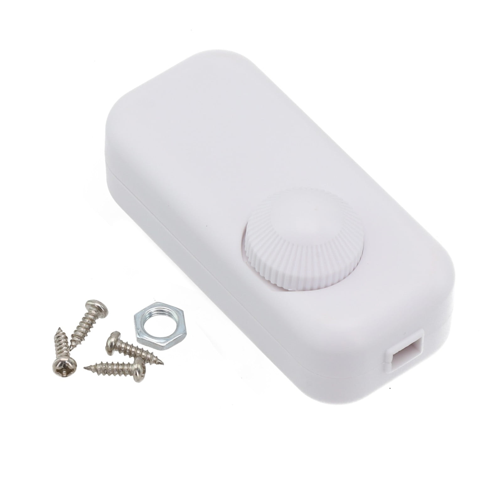 Mlless Inline LED Dimmer Switch with Rotary ON/OFF & Knob Control for ...
