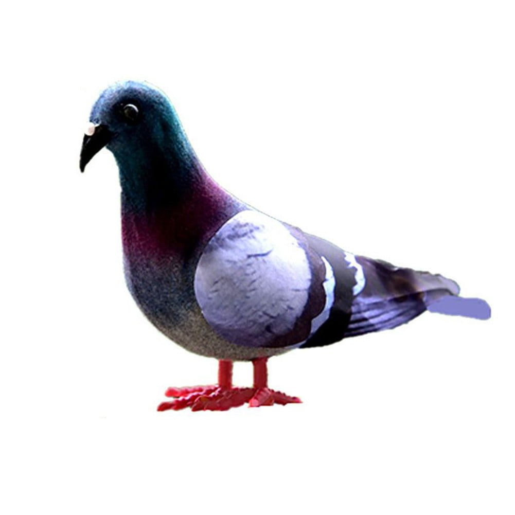 Mlless Model Simulation Pigeon 1pcs Foam Garden Ornament Pigeon Model ...