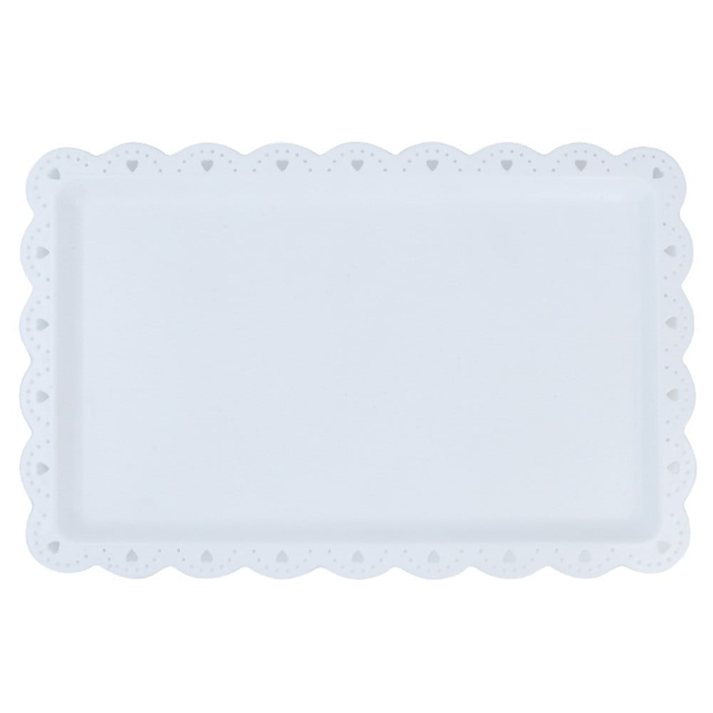 Mlless Multi-function Rectangular Plastic Tray for Fruits, Desserts ...