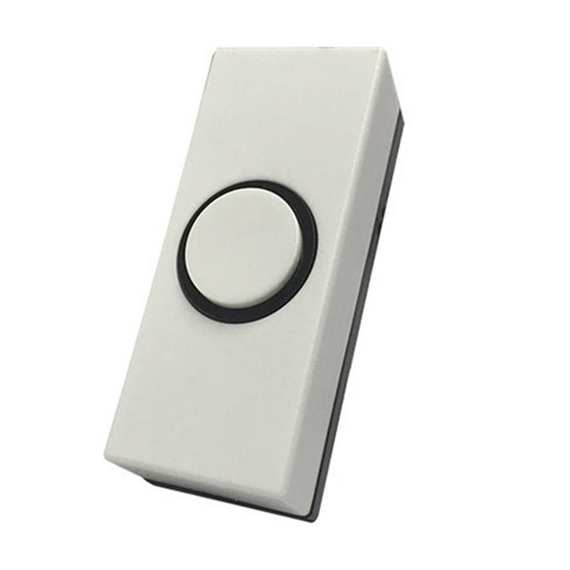 Mlless Plastic Door Bell Push Button for Hard Wiring - Modern Design ...
