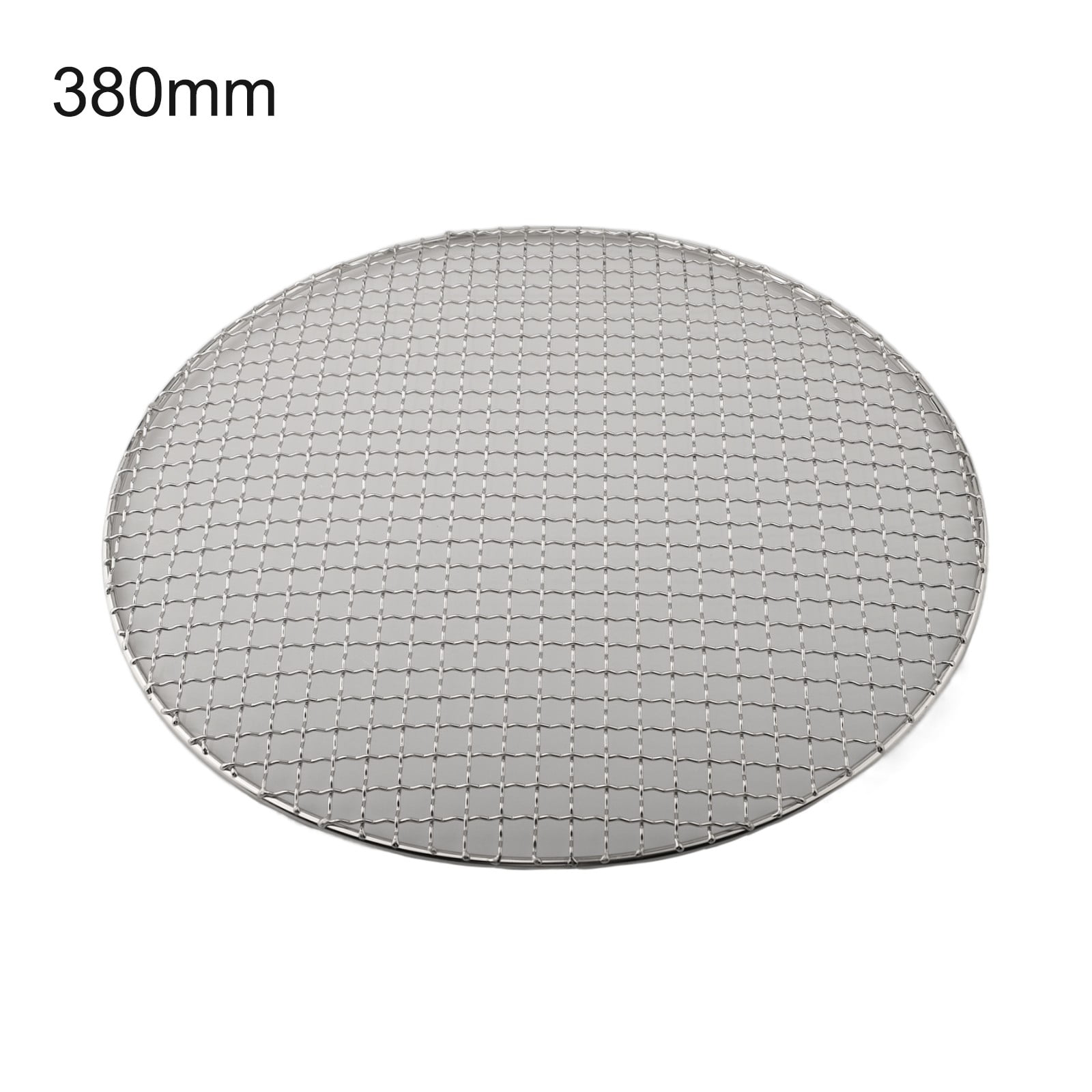 Mlless Round Stainless Steel BBQ Mesh Non-Stick Korean BBQ Mesh Bacon ...