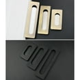 Mlless Slotted Recessed Handle for Cabinet Door, Invisible Concealed ...