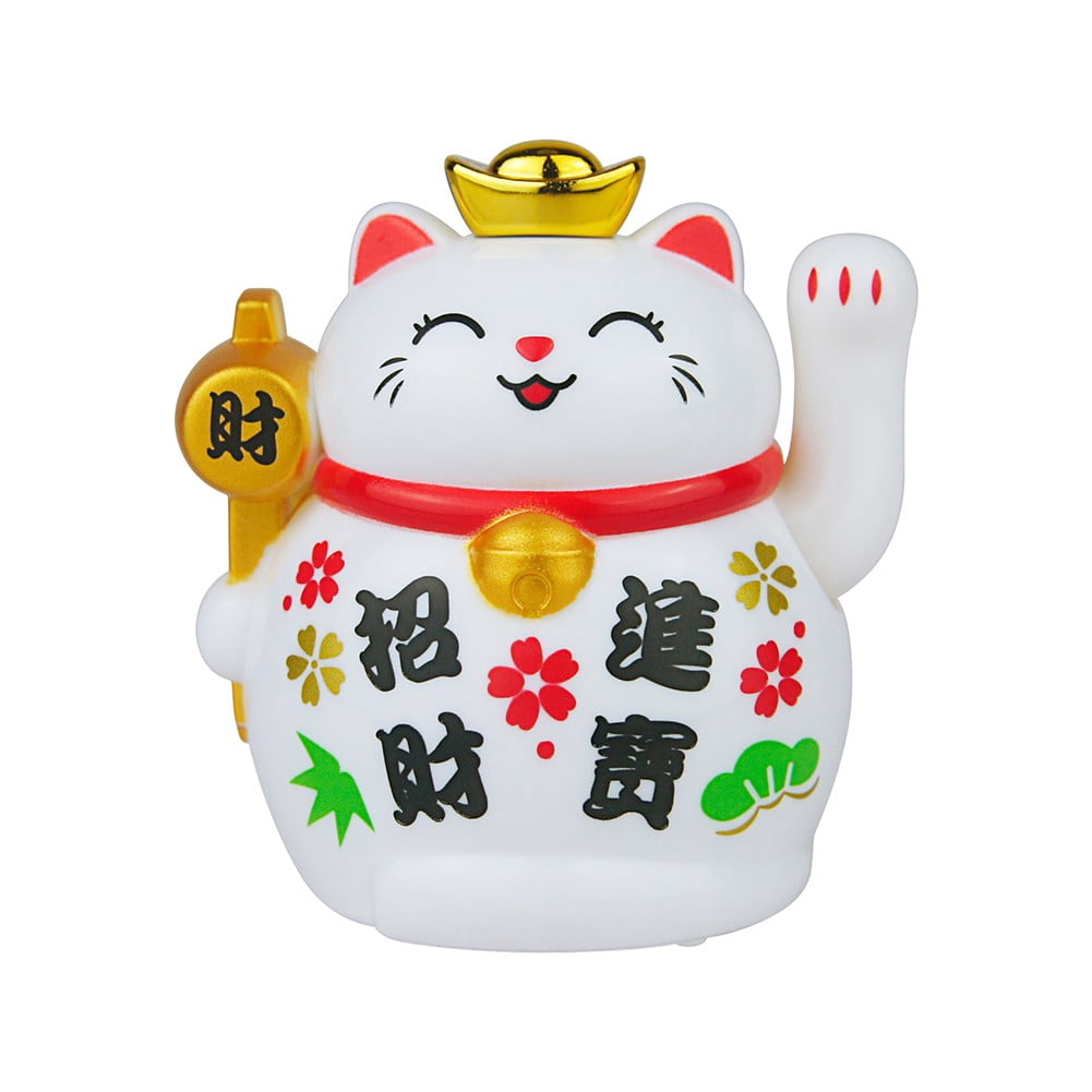 Mlless Solar Powered Waving Cat Decoration for Home and Car - Walmart.com