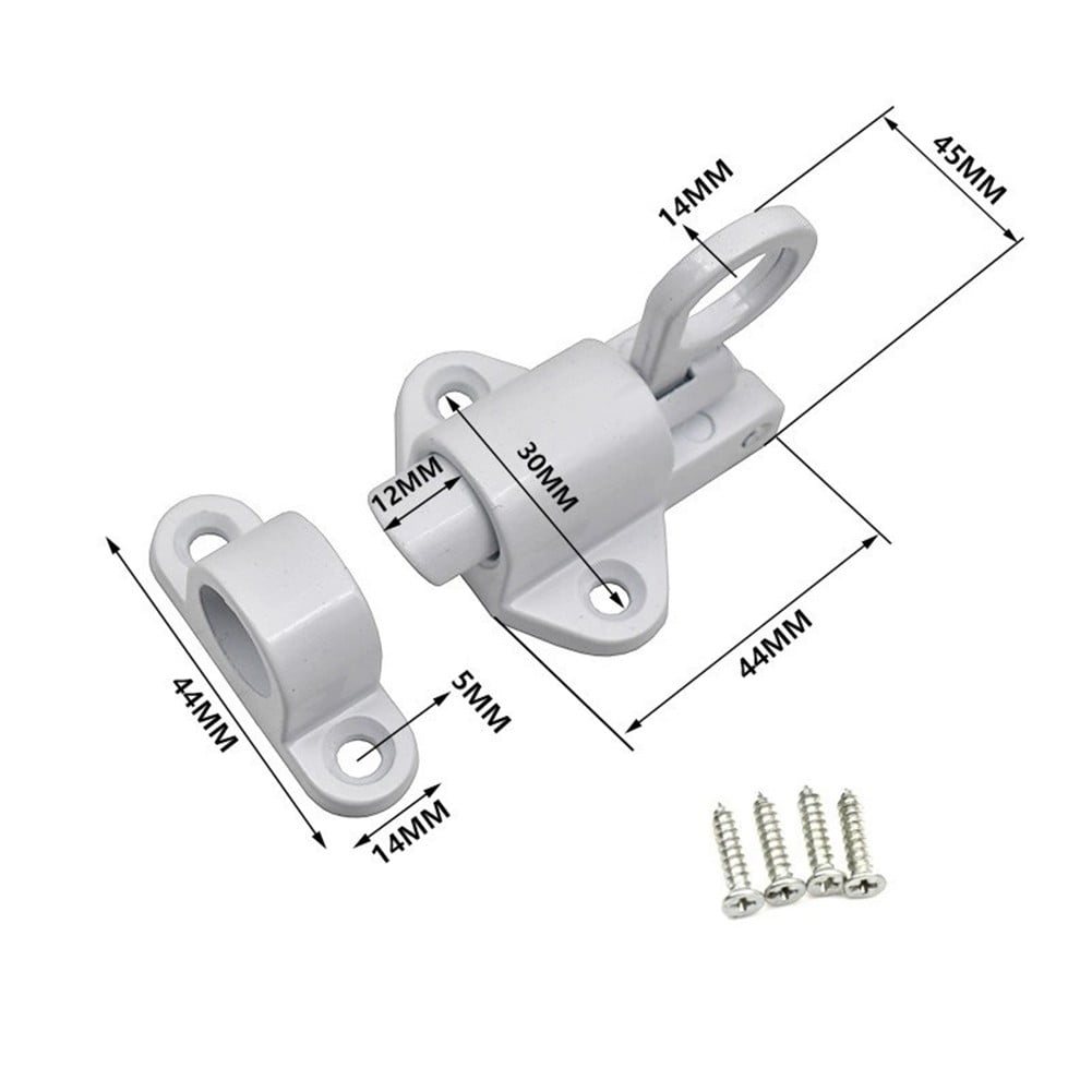 Mlless Spring Door Lock Self-Closing Latch for Enhanced Security and ...
