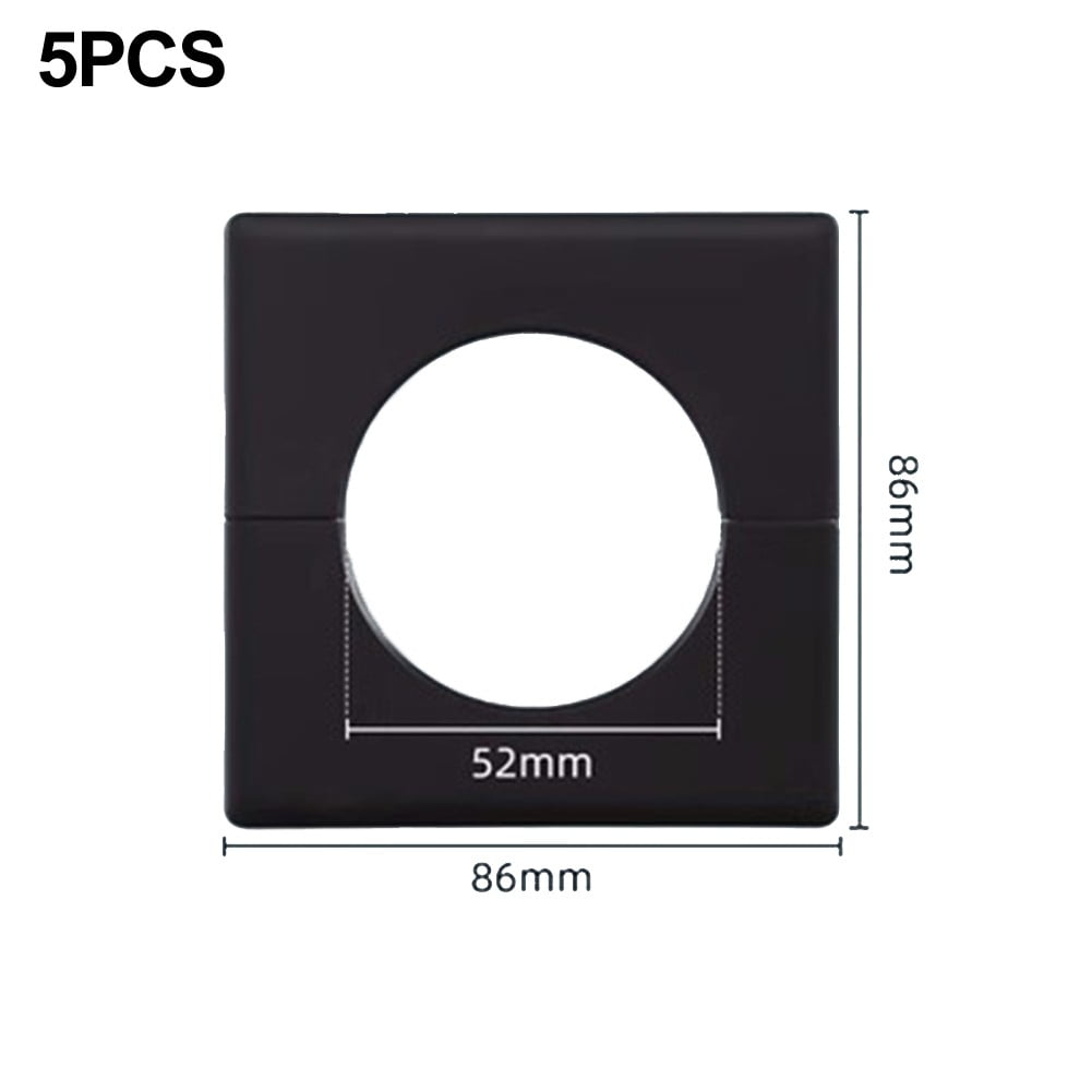 Mlless Square Pipe Wall Covers Decorative Trim Shower Pipe Cover Tube ...