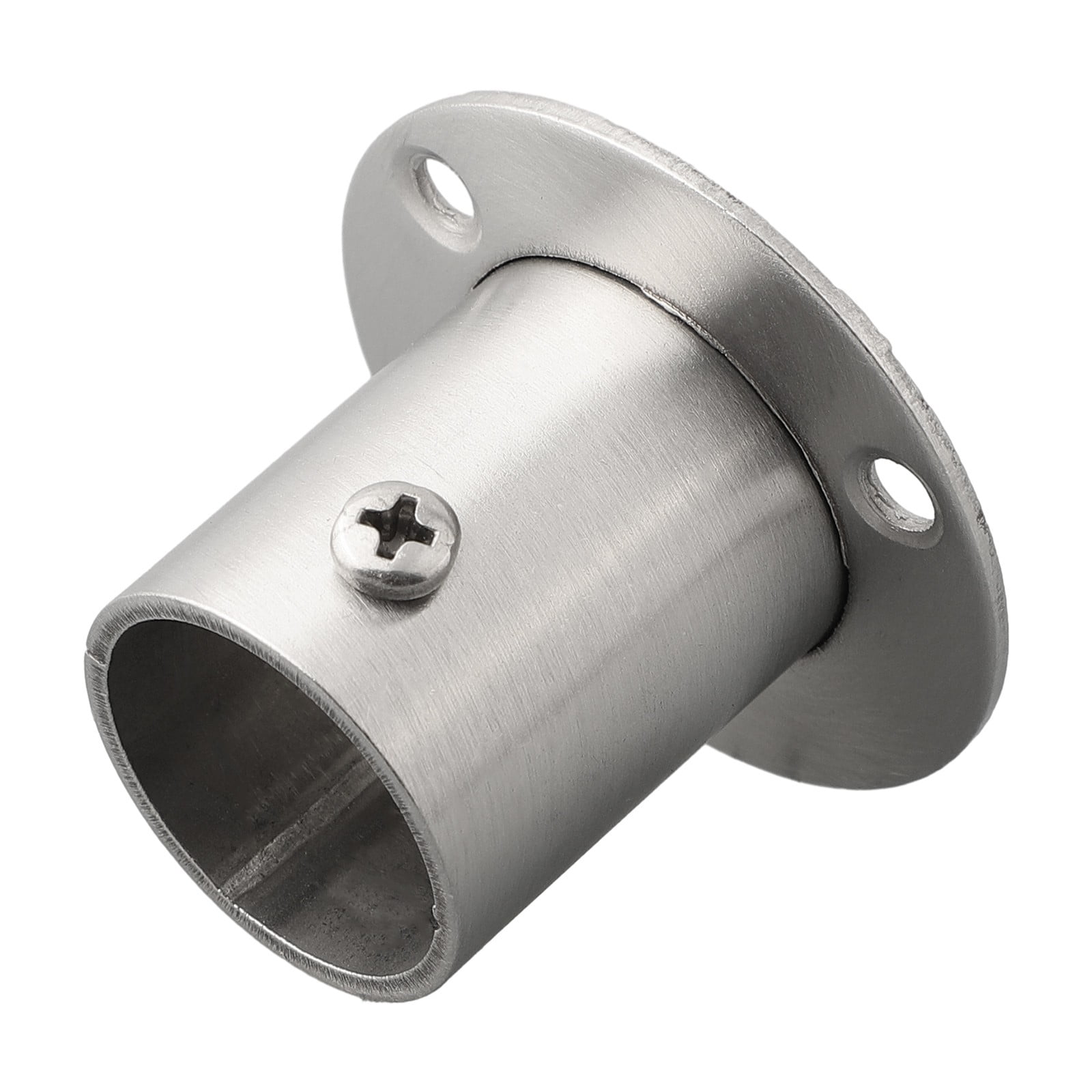 Mlless Stainless Steel Closet Rod Bracket Holder for 19.5mm, 22.5mm ...