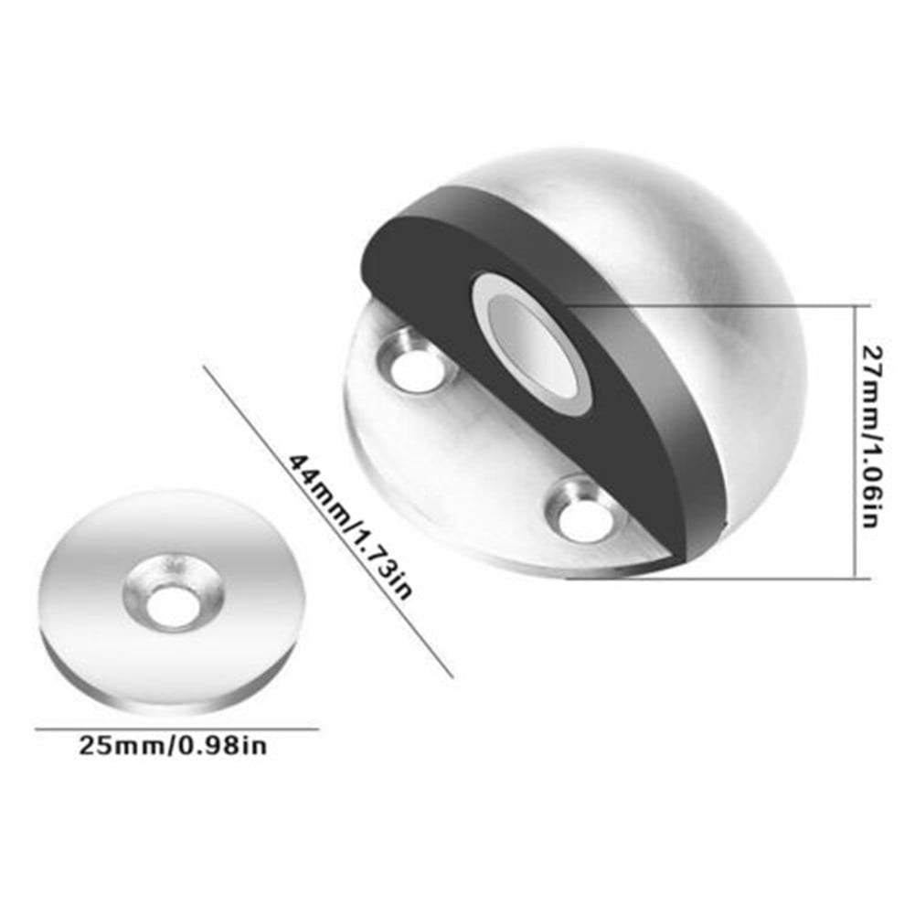 Mlless Stainless Steel Magnetic Door Stopper for Anti-Collision Floor ...