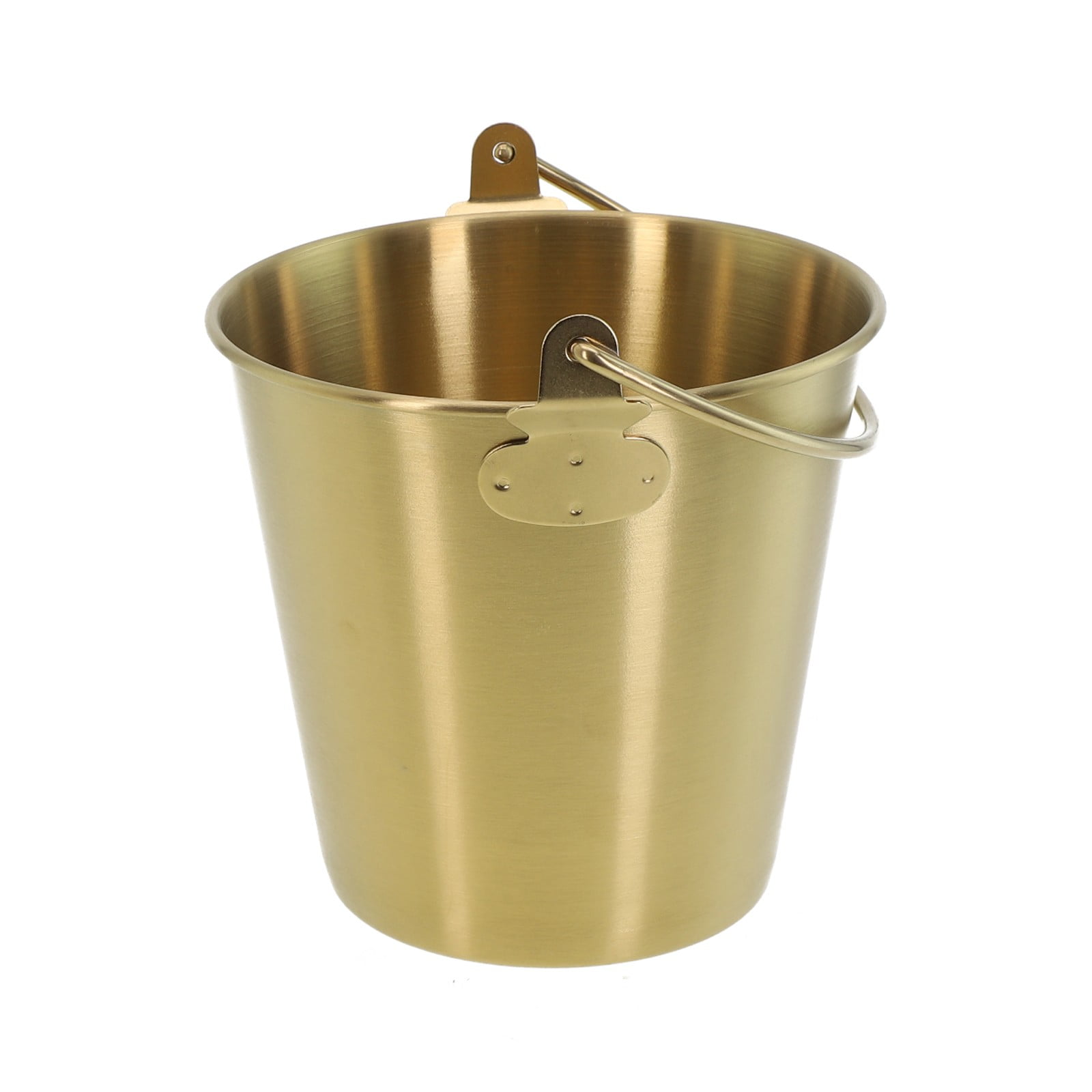 Mlless Stainless Steel Portable Ice Bucket with Handles for Snacks and ...