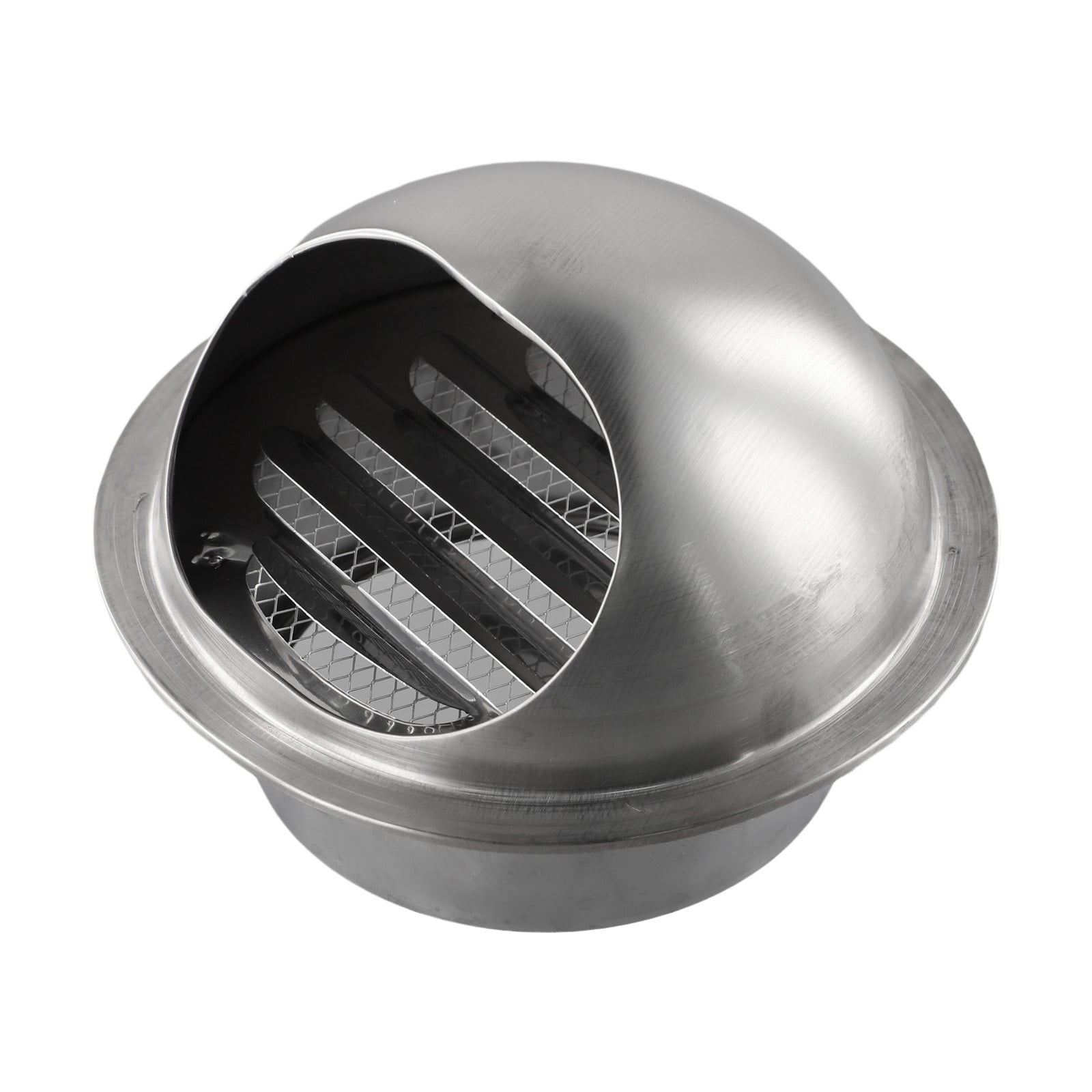 Mlless Stainless Steel Round Bull Nosed Wall Vent Outlet for Tumble ...