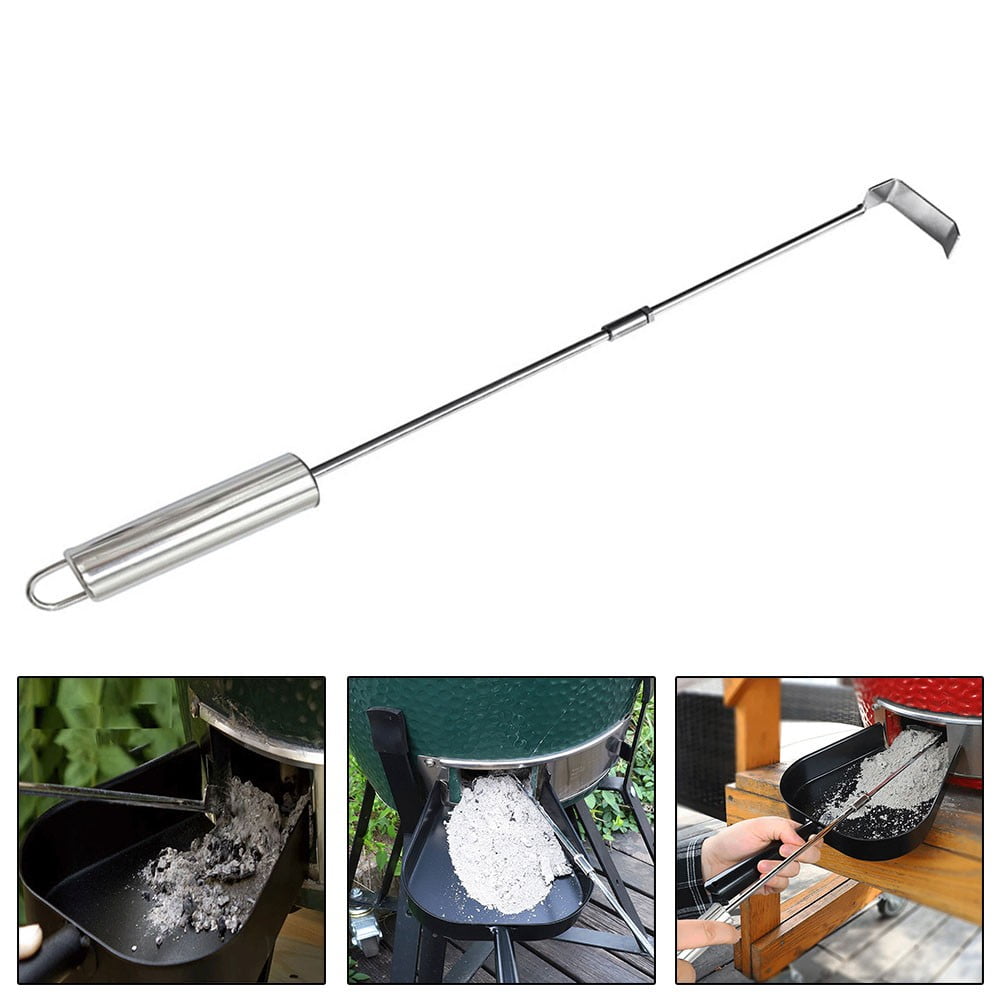 Mlless Stove Ash Rake BBQ Ash Tool for KamadoJoe Charcoal Grills 18 ...