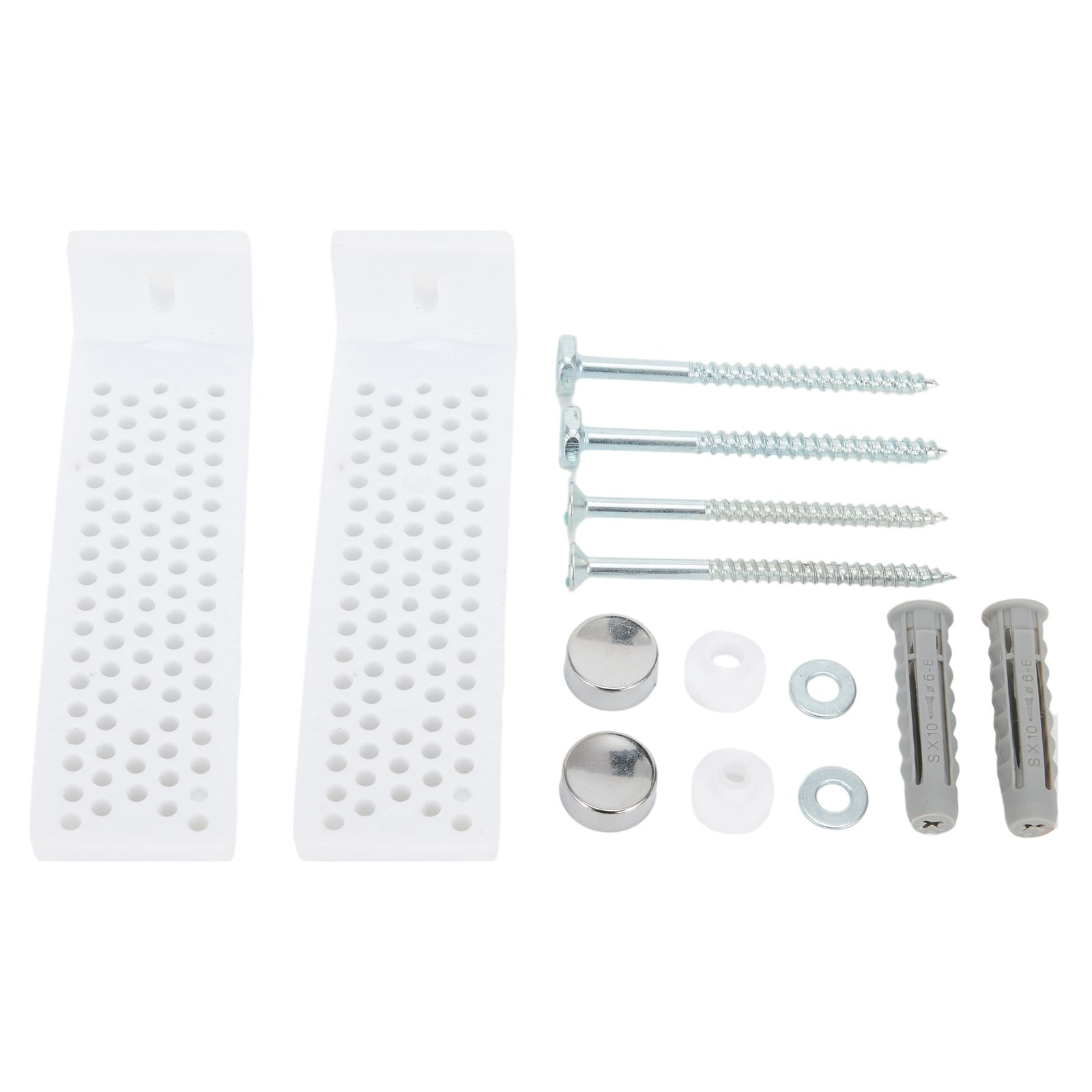 Mlless Toilet Bidet L-shaped Foot Mounting Bolts Set Toilet Pan Fix To ...