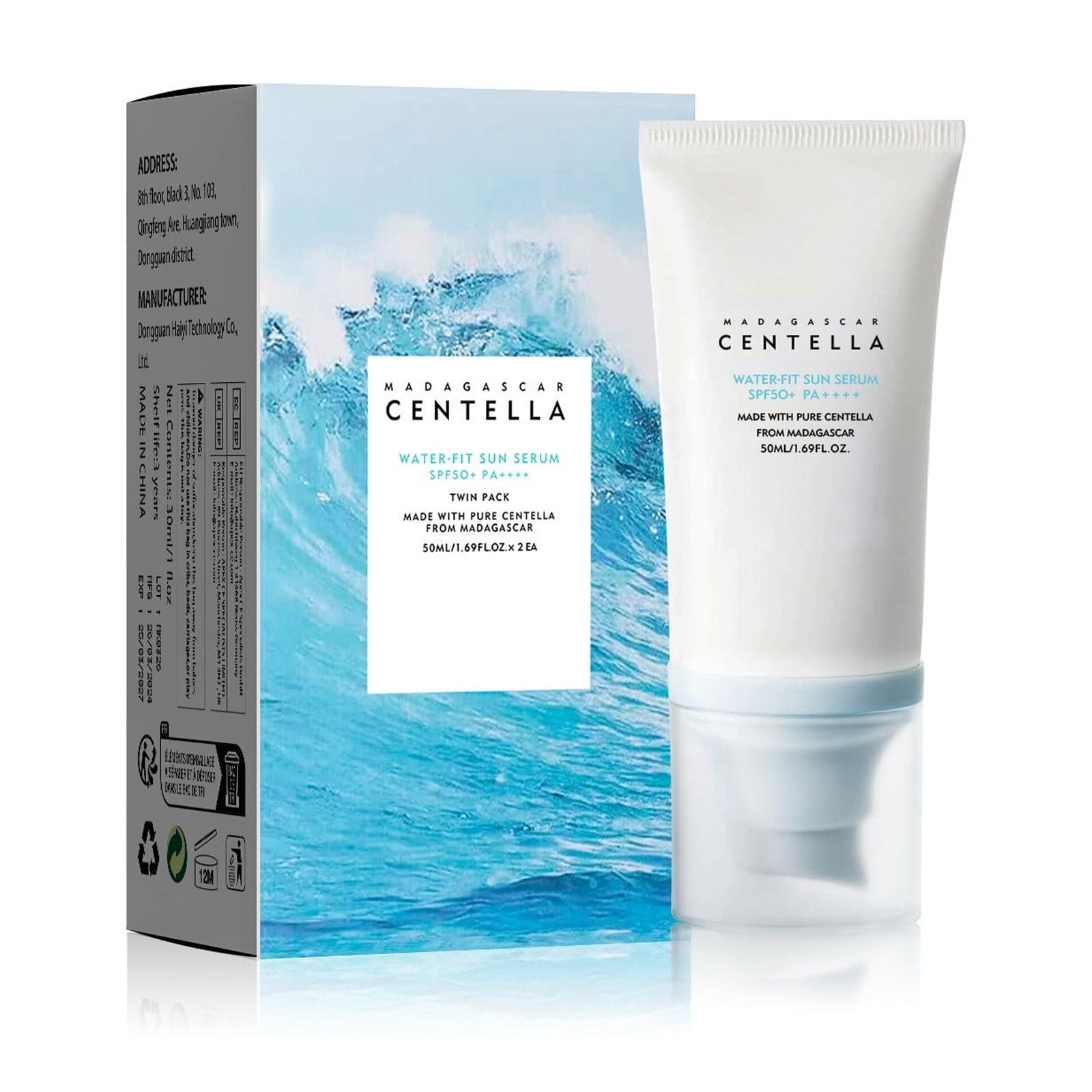 Mlqidk Cente'lla Sunscreen,Water-fit Sun Serum, Water-fit Sun Serum SPF ...