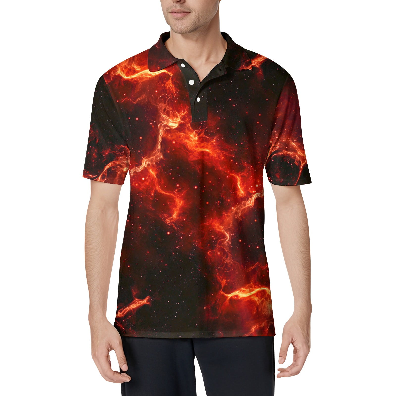 Mlqidk Golf Polos for Men Short Sleeve Lightweight Collar Golf Shirts ...