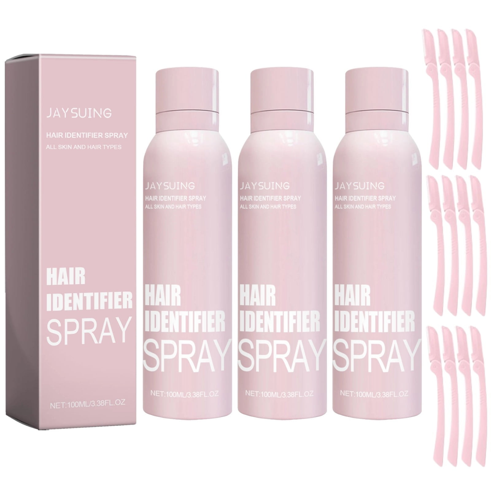 Mlqidk Hair Identifier Spray For Face Shaving, Hair Identifier Spray ...